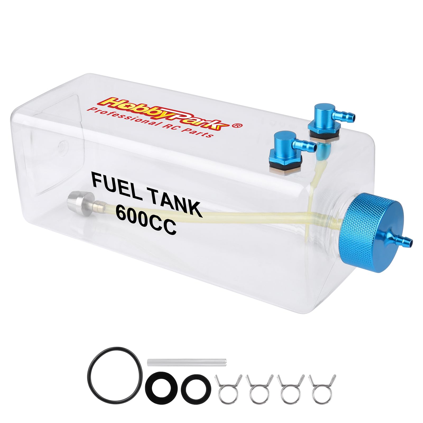 Amazon.com: HobbyPark RC Gas Fuel Tanks Fuel Bottle for RC Gasoline ...
