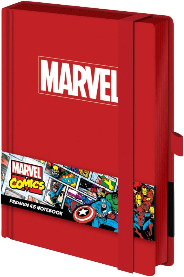 Marvel Carnet De Note Premium a5 - Logo : No Name: Amazon.fr ...