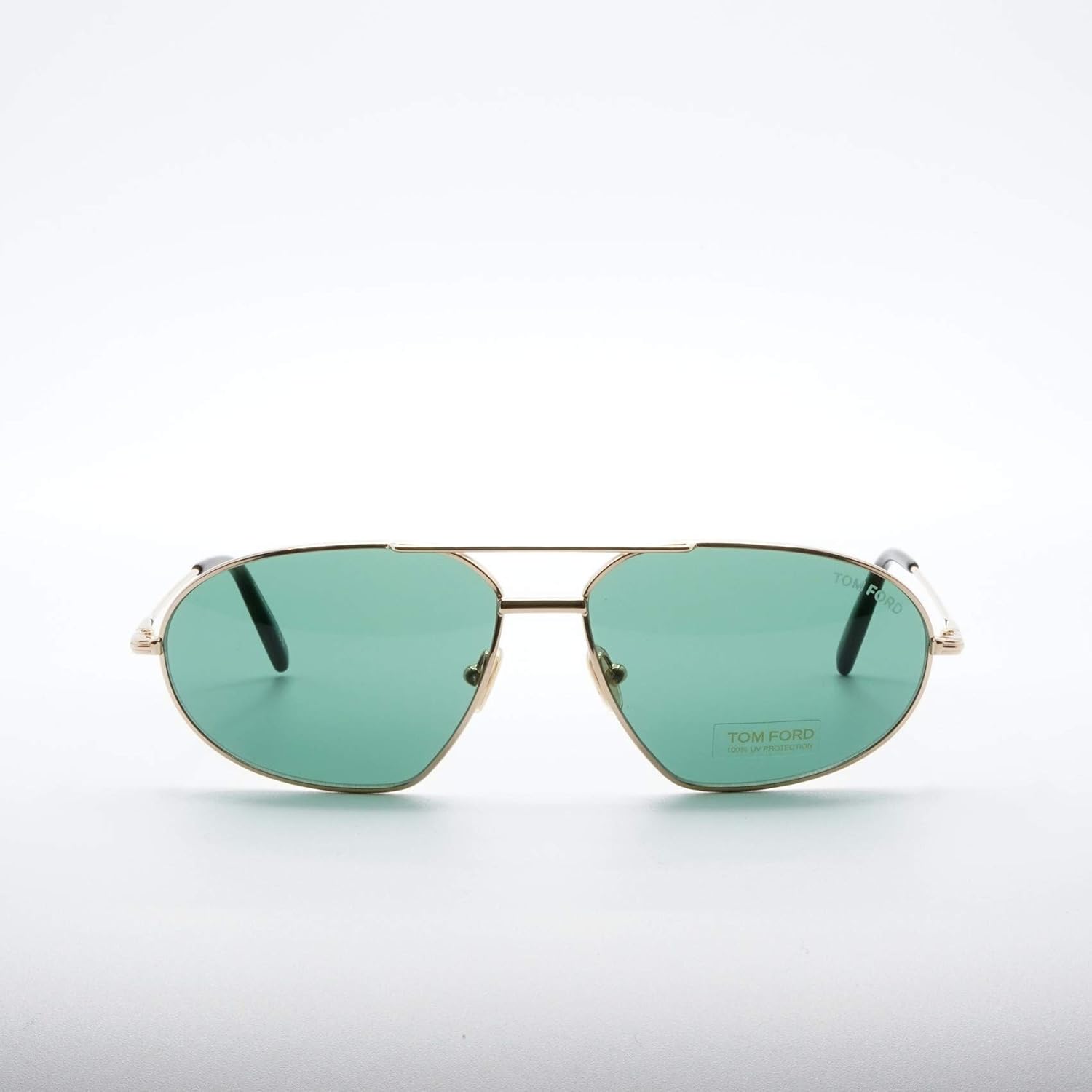 Amazon.com: Tom Ford Bradford Green Aviator Sunglasses FT0771 28N 61 ...