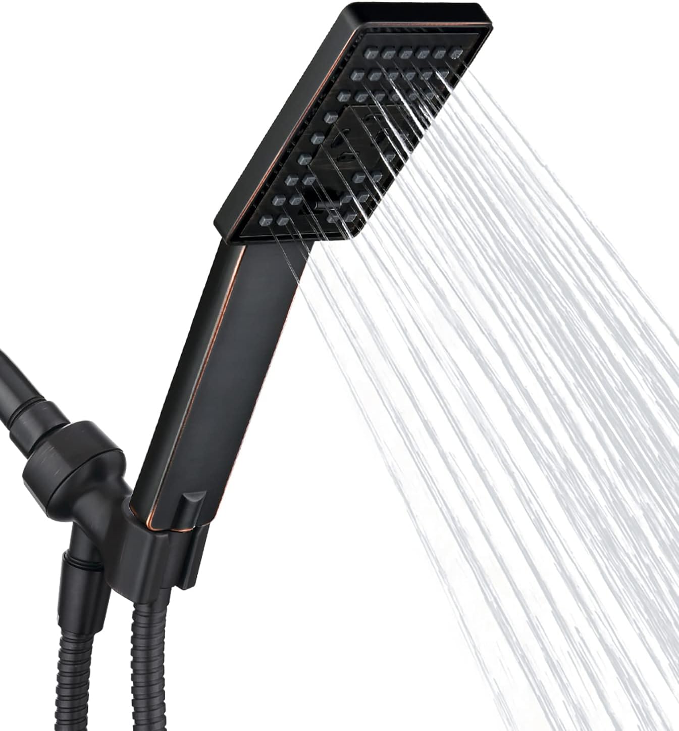 BRIGHT SHOWERS Handheld Shower Head Set High Pressure Hand Held ...