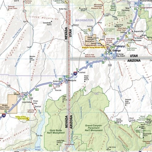 Mapa Imprimible De Los Estados Del Suroeste Mapa Rivadavia América