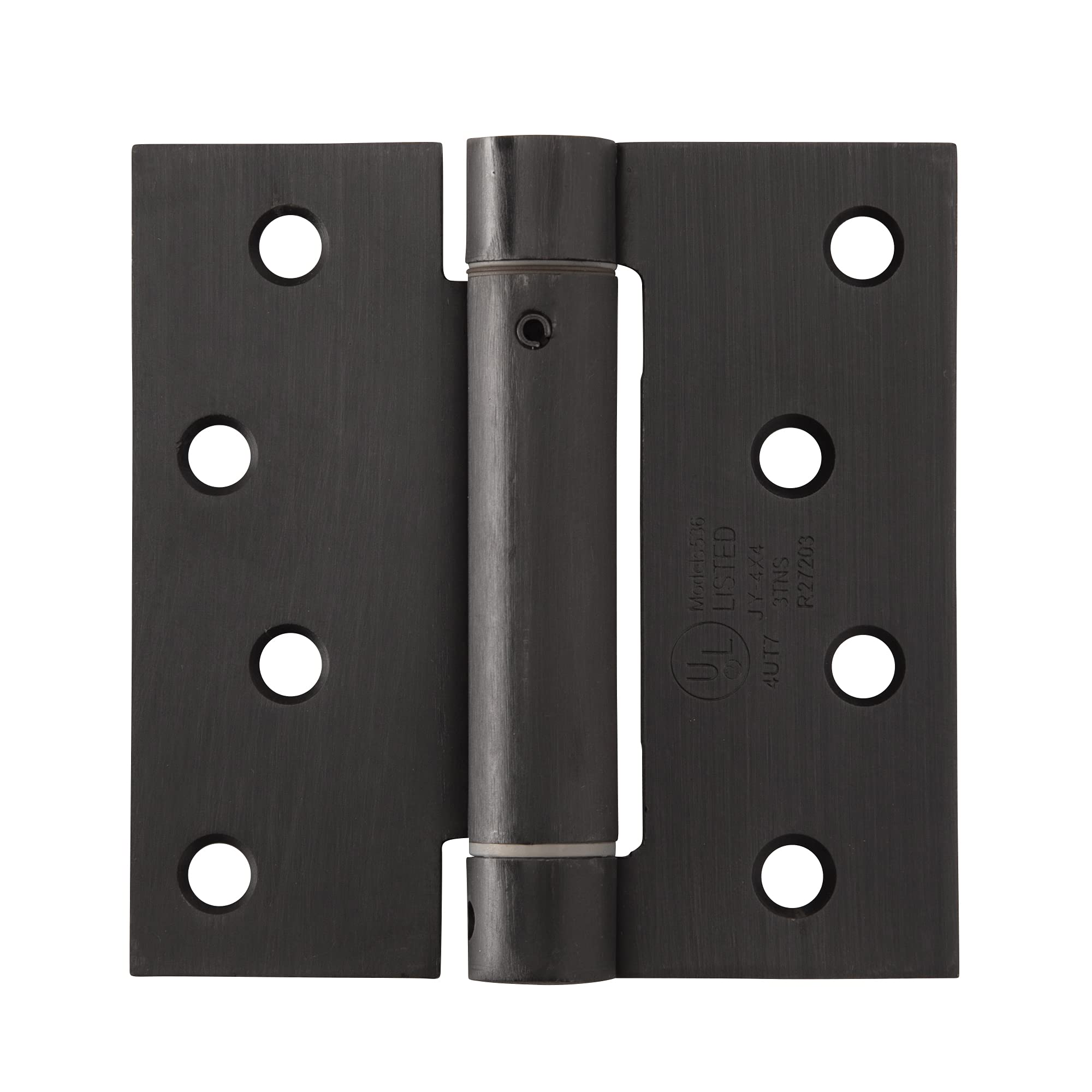 Hinge Outlet Self Closing Spring Hinge - 4 Inches Square - Oil Rubbed ...