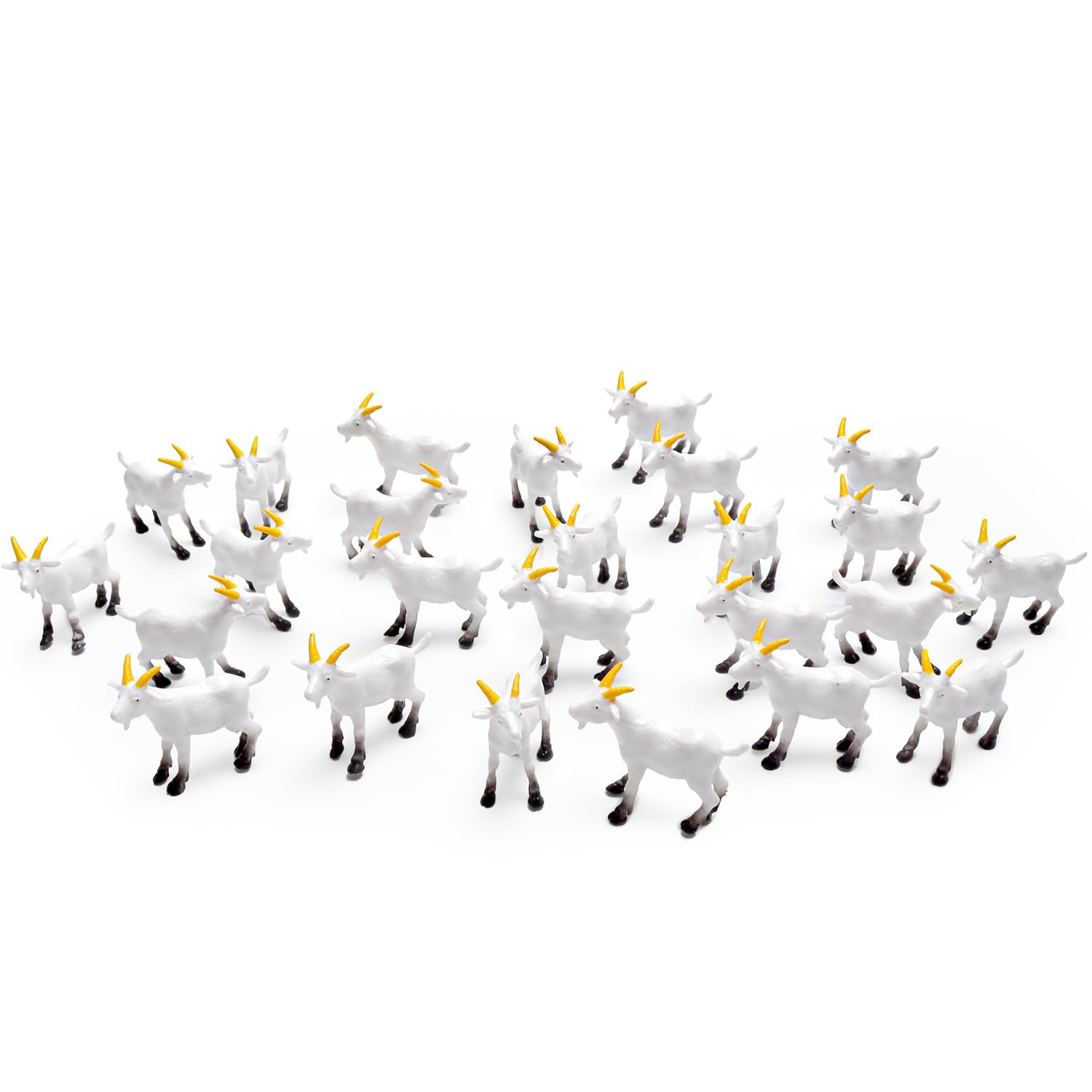 Amazon.com: Aydinids 25 Pcs Miniature Goat Figurines Mini Resin Lamb ...