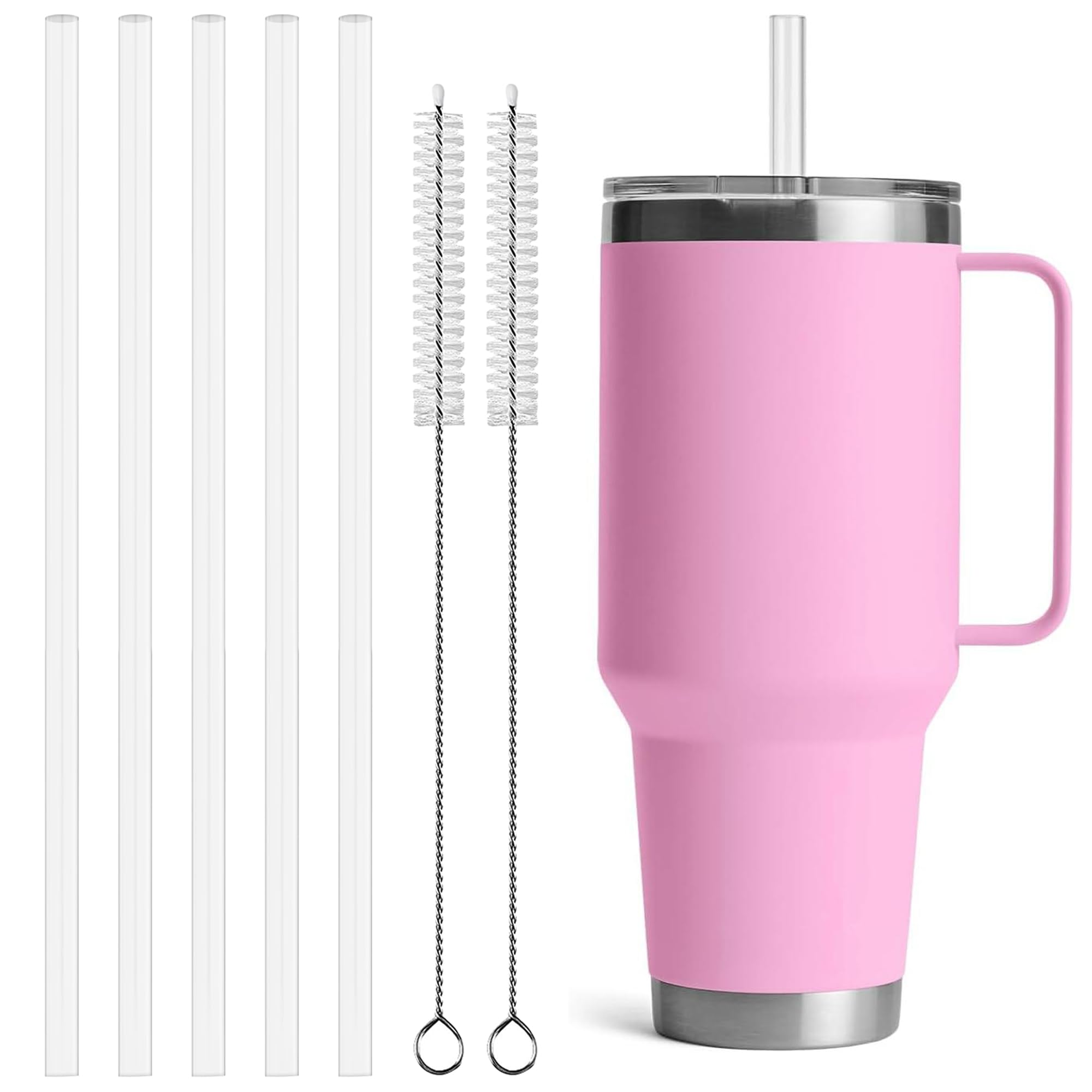 Amazon.com: Reusable Straws for YETI Rambler Tumbler, Replacement ...