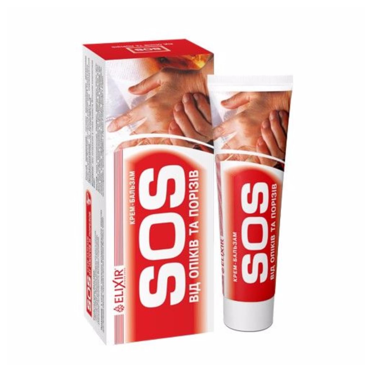 Amazon.com: 2.54oz 75ml SOS First Aid Ointment Cream Balm for Burns and Cuts Treatment of Wounds ...