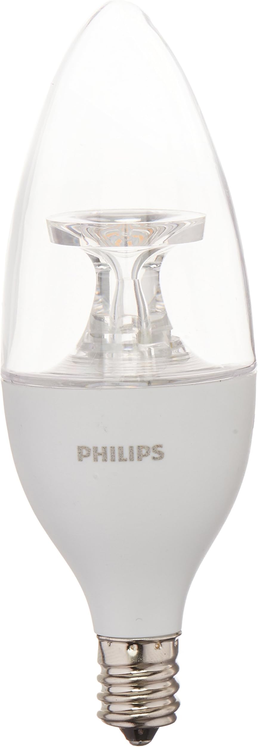 Philips Dimmable Efficient 4.5W B11 E12 120 Replacement LED Light Bulbs ...