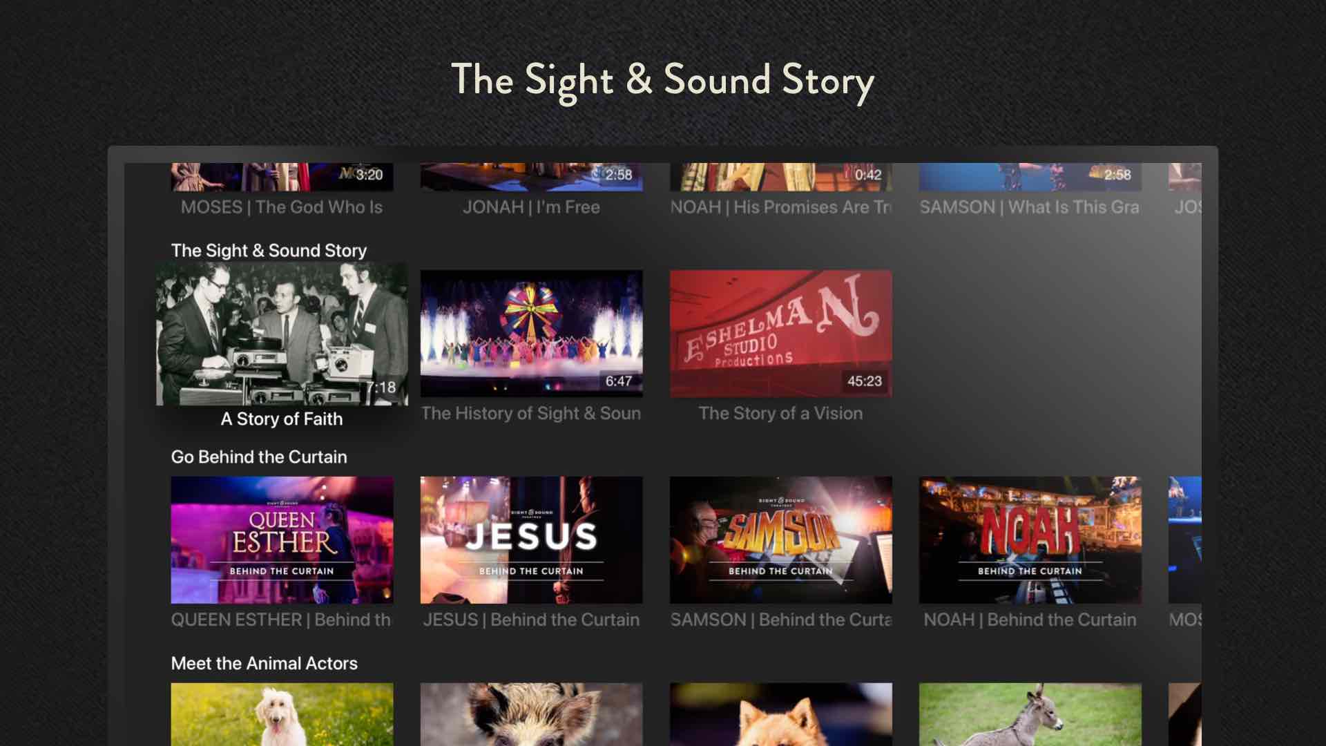 Sight & Sound TV - App on Amazon Appstore