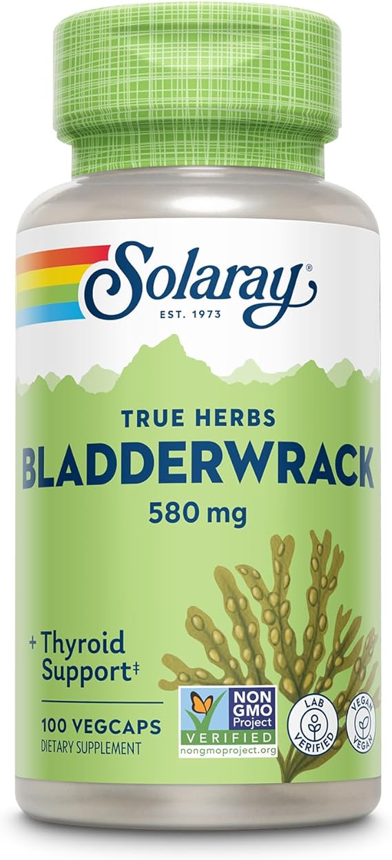 Amazon.com: SOLARAY Bladderwrack Capsules 580 mg - Nutrient-Packed ...