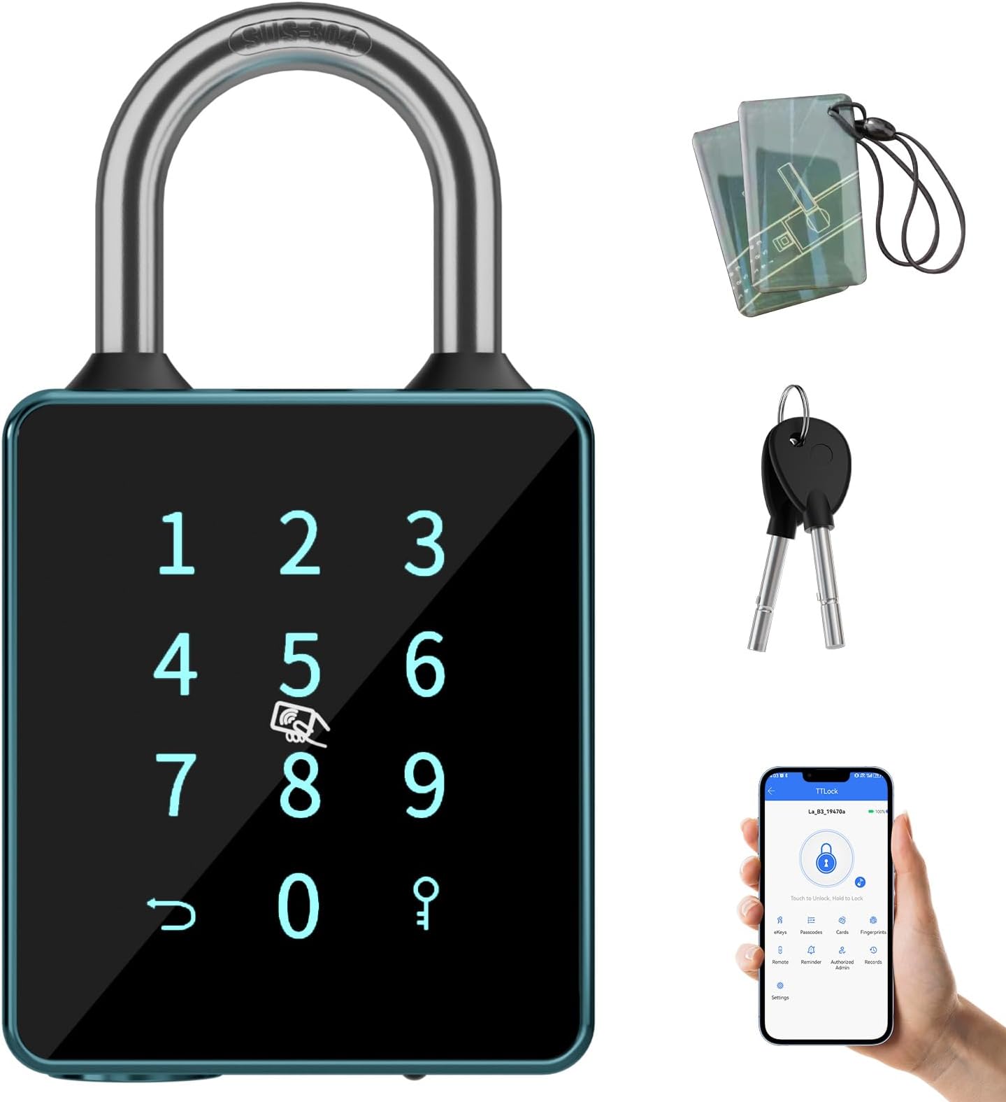 4401LHEC_Bluetooth® Outdoor Padlock - Amazon.com