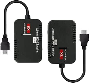 Amazon.com: Wireless HD Transmitter and Receiver, 1080P HD Extender Kit ...