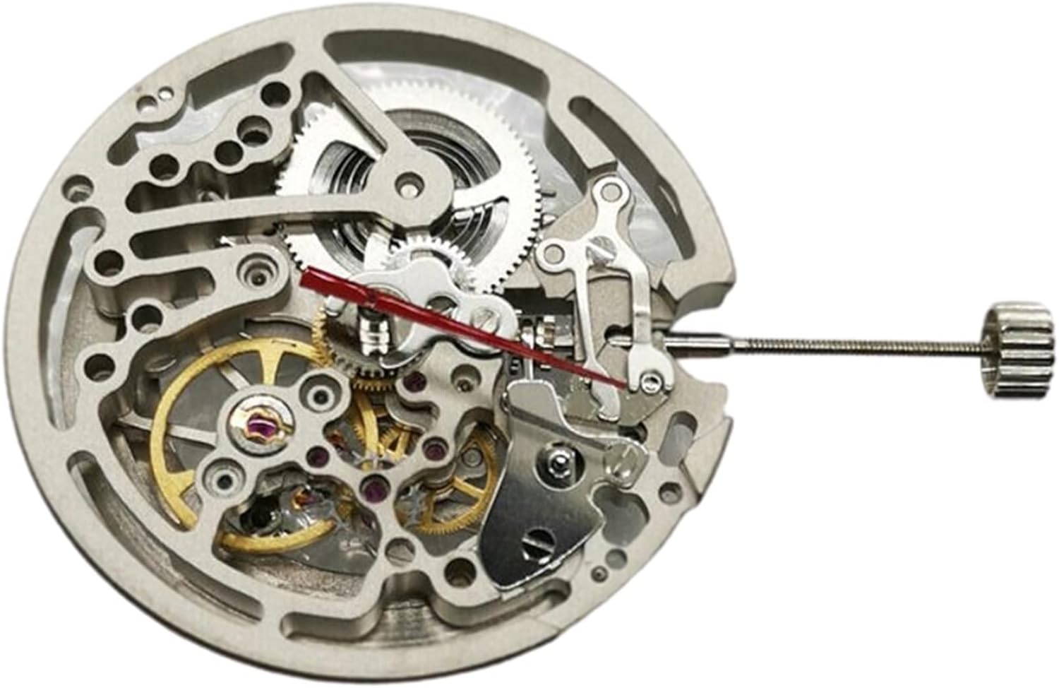 Amazon.com: Hollow Mechanical Automatic Skeleton Watch Movement ...