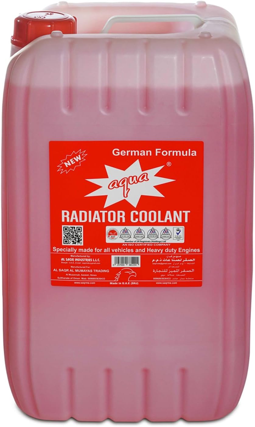 Aqua Best Radiator Liquid Coolant, Red, 5 L: Buy Online at Best Price ...