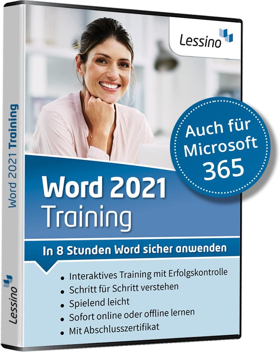 Word 2021 Training - In 8 Stunden Word sicher anwenden | Einsteiger und Auffrischer lernen mit ...