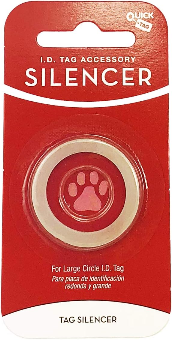 Amazon.com: Quick Tag ID Tag Silencers- (Small Circle Tag) : Office ...