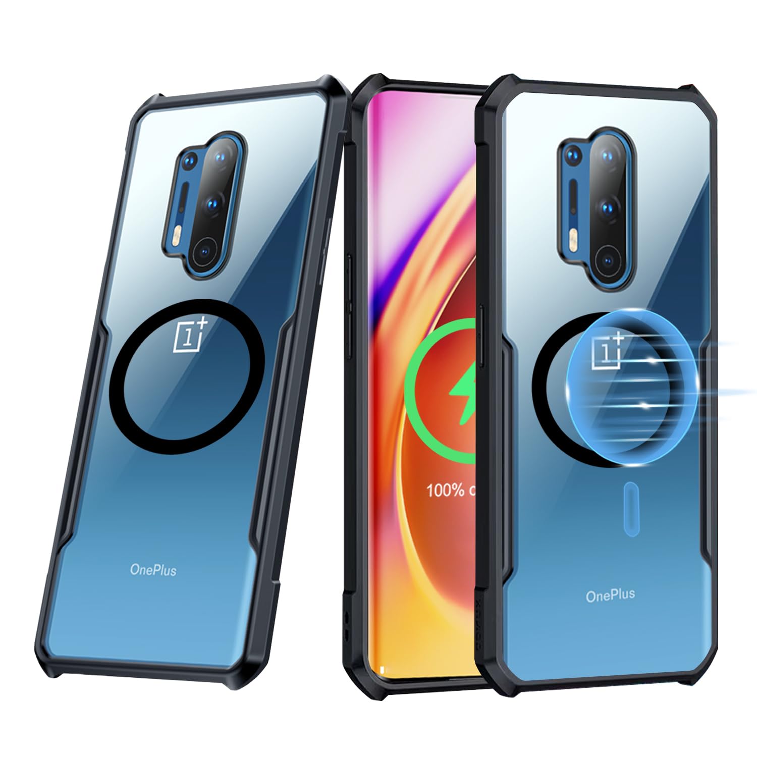 Snapklik.com : MeiyueEr Magnetic For One-Plus 8 Pro Case Compatible