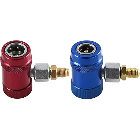 Amazon.com: eoocvt R1234yf Quick Couplers Adjustable Conneter Adapter ...