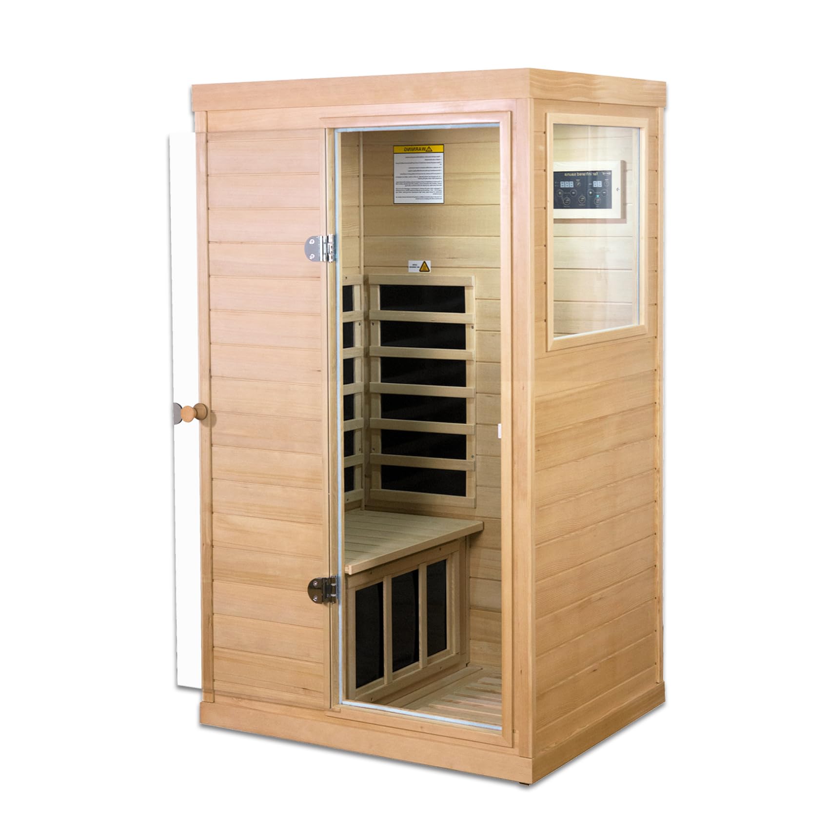 Amazon.com : SALUSHEAT Infrared Sauna for Home, Mini 1 Person Infrared ...