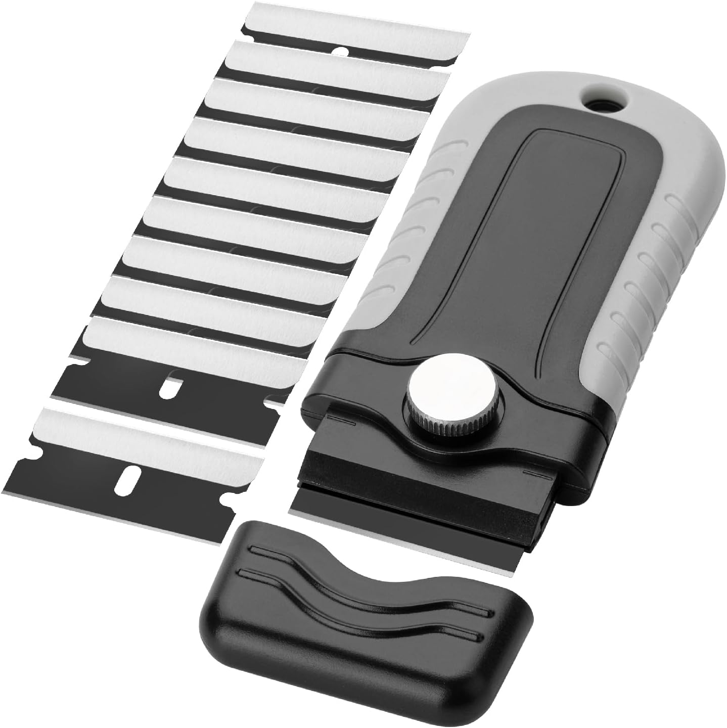 Amazon.com: Bates- Razor Blade Scraper, Razor Scraper Set with 10 pcs ...