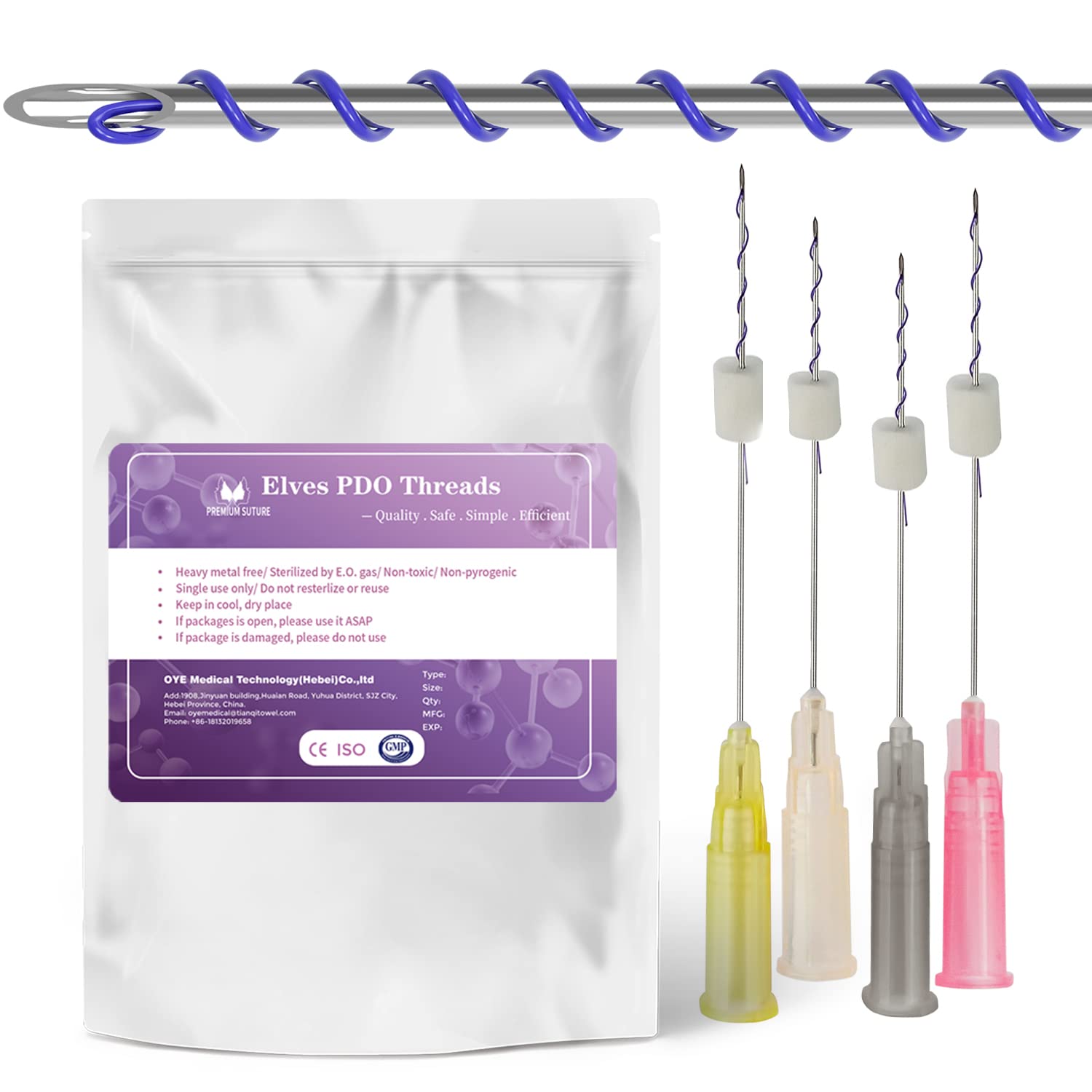 Snapklik.com : Elves PDO Threads Lift For Face & Body - 100pcs