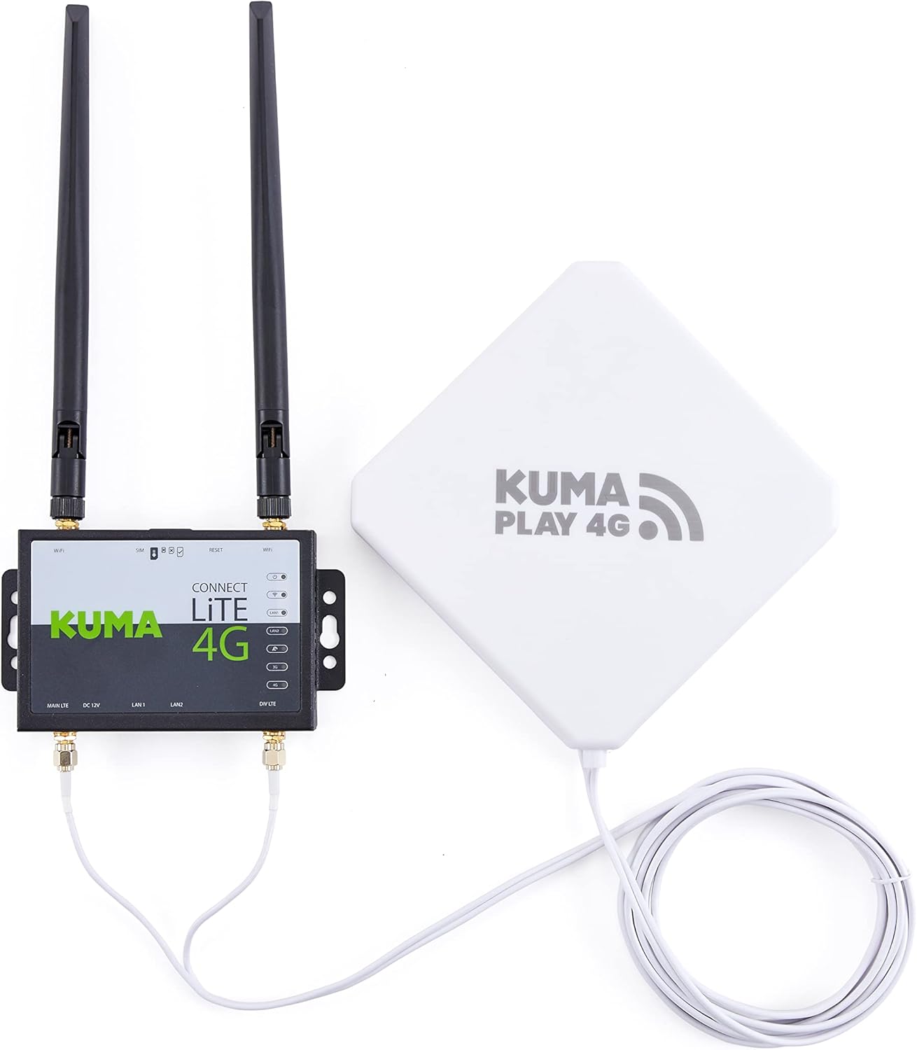 KUMA Connect Play 4G Router mit Innenantenne - Mobiles WLAN Breitband ...