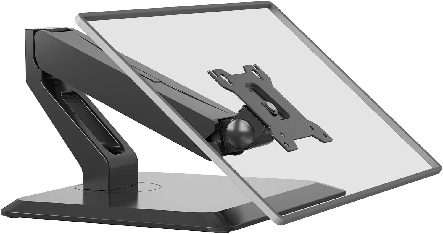 Amazon.com: Free Standing Single Touch Screen Monitor Stand Gas Spring ...