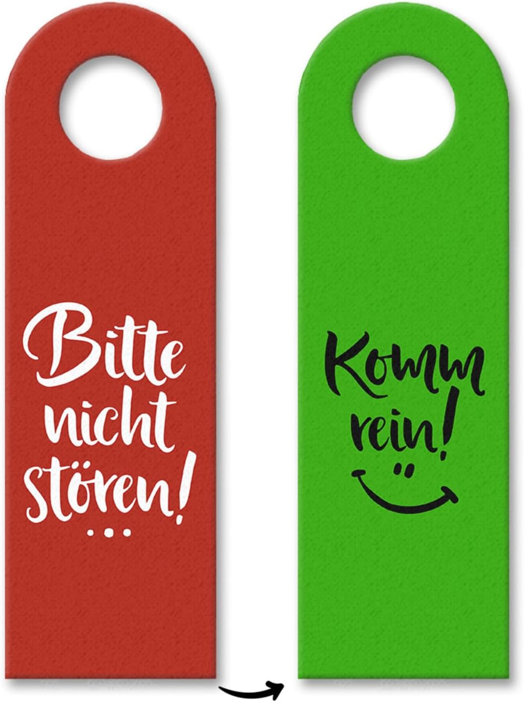 2 Stück HHM® bitte nicht stören Schild Büro Gadgets - nicht stören ...