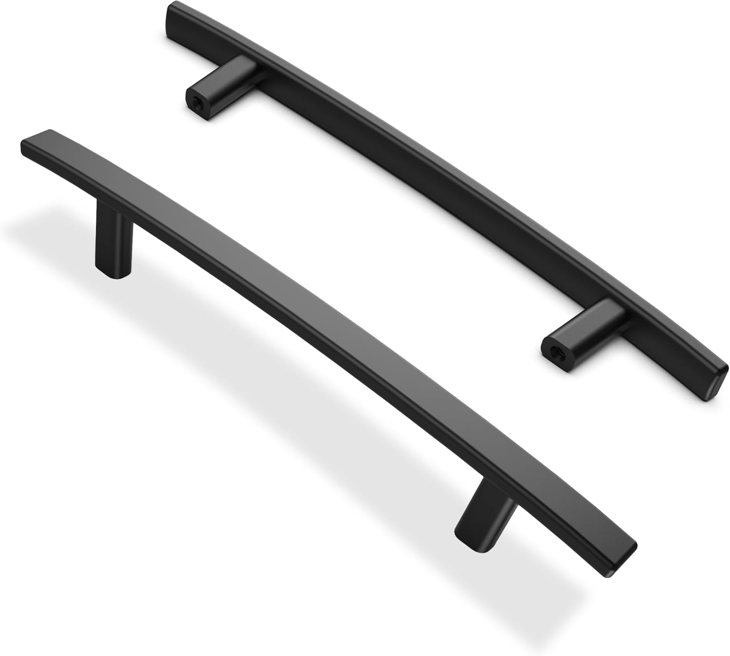 HESTIA HARDWARE 10 Pack | Black Curved Bar Pull Arched Cabinet Pull | 5 ...