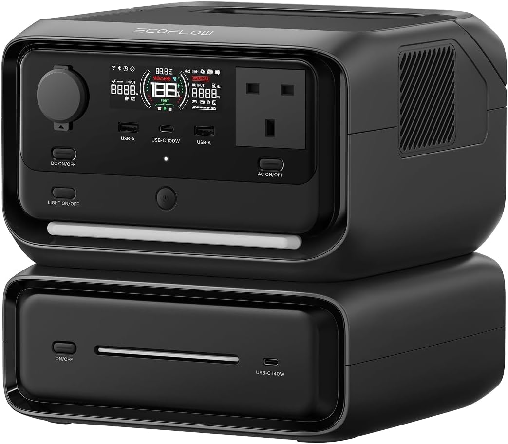 EF EcoFlow RIVER 3 Max (RIVER 3 Plus&EB300) Portable Power Station ...