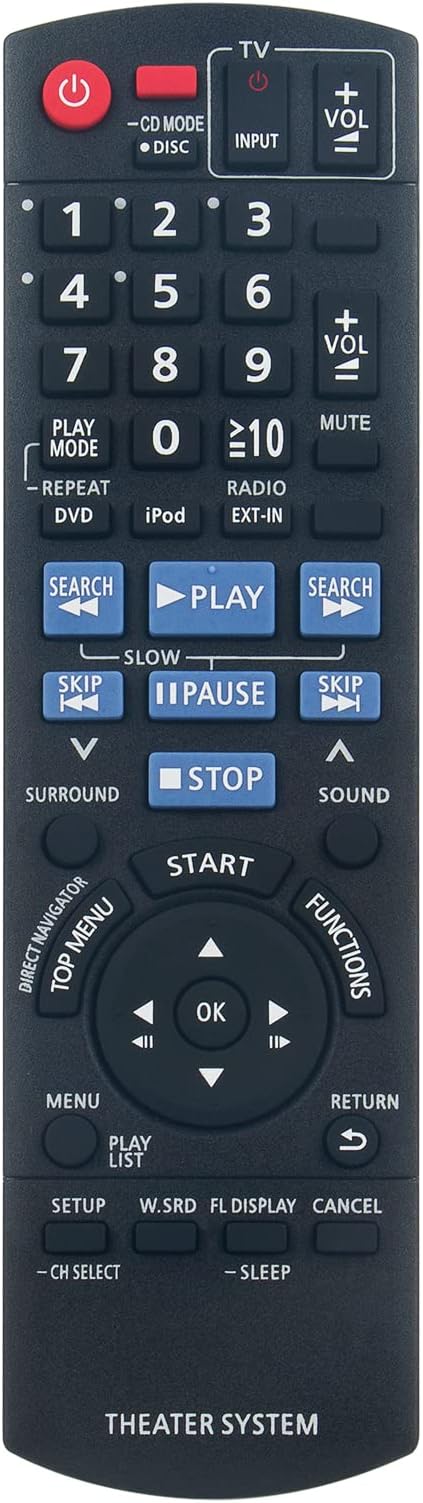 Amazon.com: Beyution N2QAYB000359 Replace Remote Control fit for ...