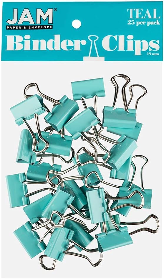 Amazon.com : MultiBey Rose Gold Binder Clips Fashion Metal Clips, Small ...