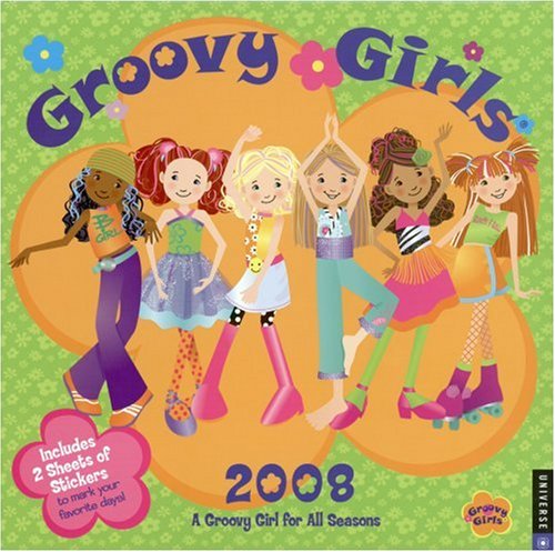 Groovy Girls: 2008 Wall Calendar: Universe Publishing: 9780789316318 ...