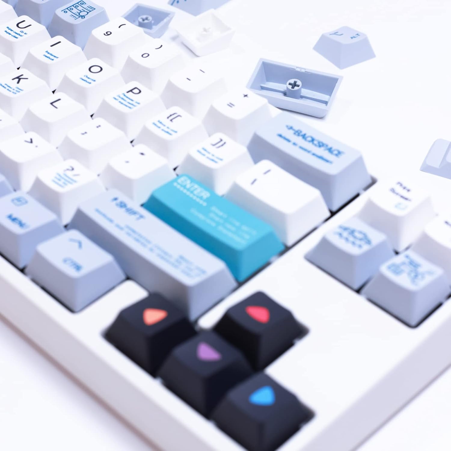 Buy XDK Custom Keycaps Programmer Theme 128keys (PBT Dye-Sublimation ...