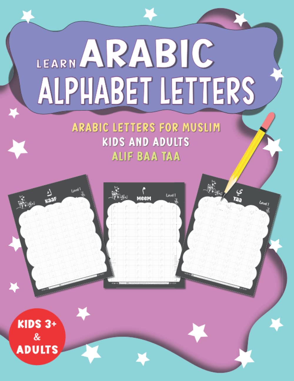 Buy Learn Arabic Alphabet Letters - Arabic Letters for Muslim Kids and ...