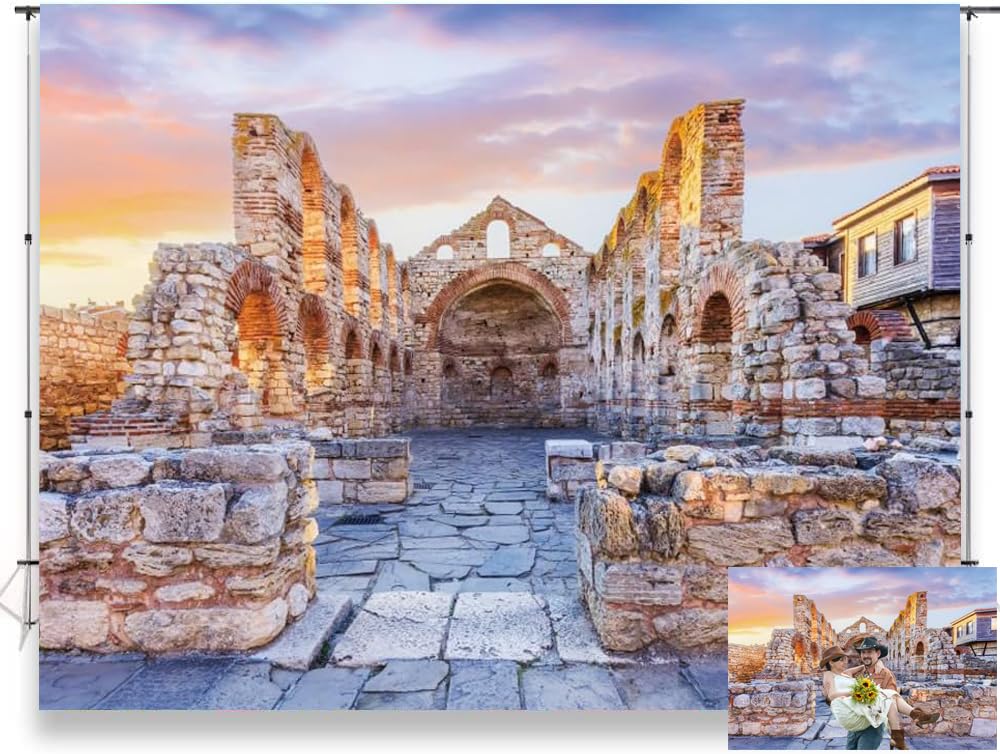 Amazon.com : OFILA Greek Backdrop 10x8ft Ancient Greek Photo Background ...