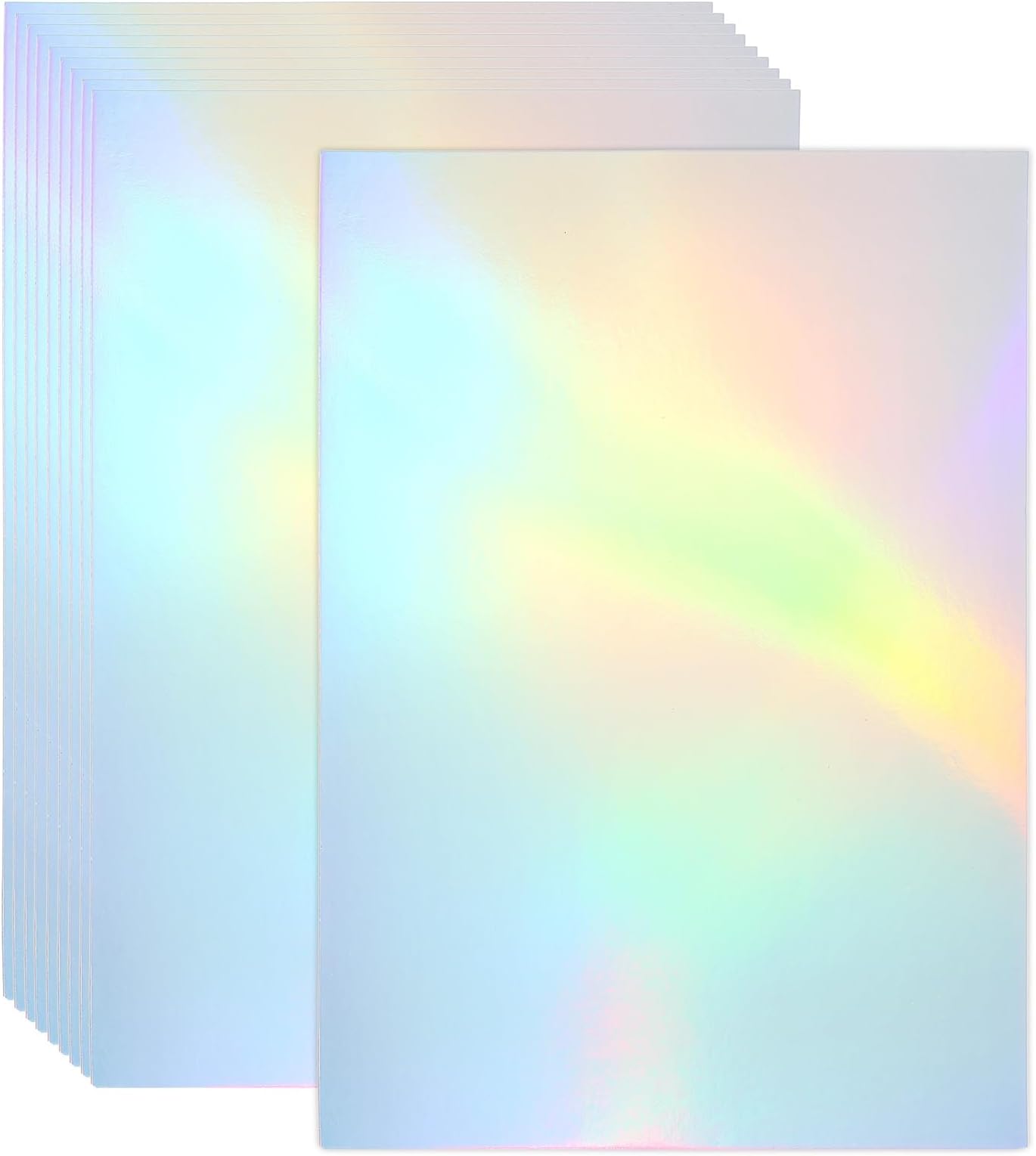 Amazon.com : PATIKIL 11"x8.5" Holographic Cardstock, 20 Pack Metallic ...