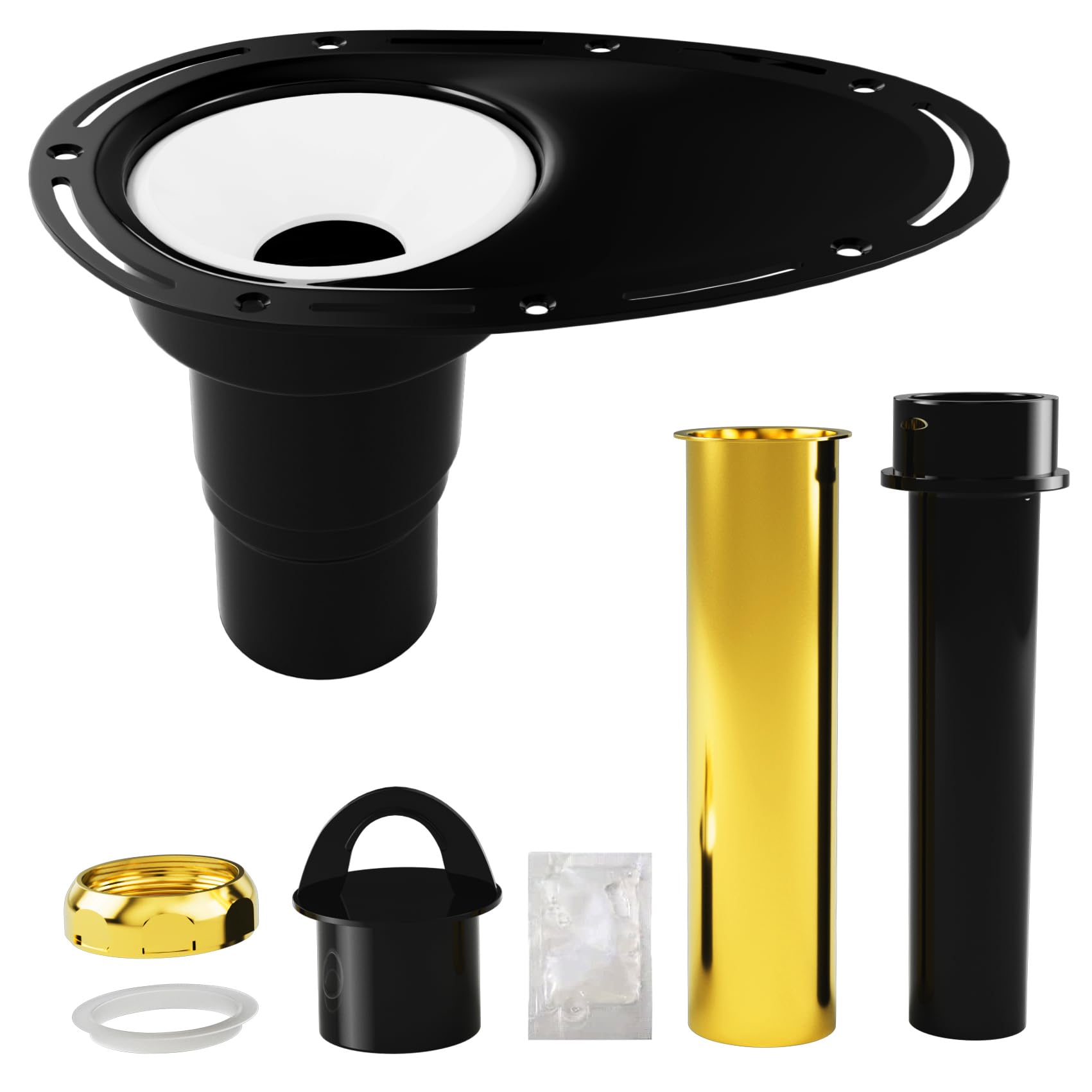 Dooeant Freestanding Bathtub Drain Rough-in Kit, Freestanding Tub Drain ...