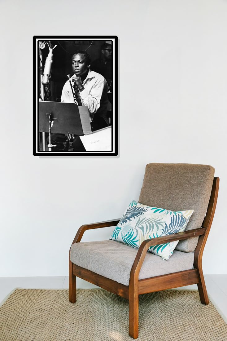 Miles Davis Poster Kind Of Blue