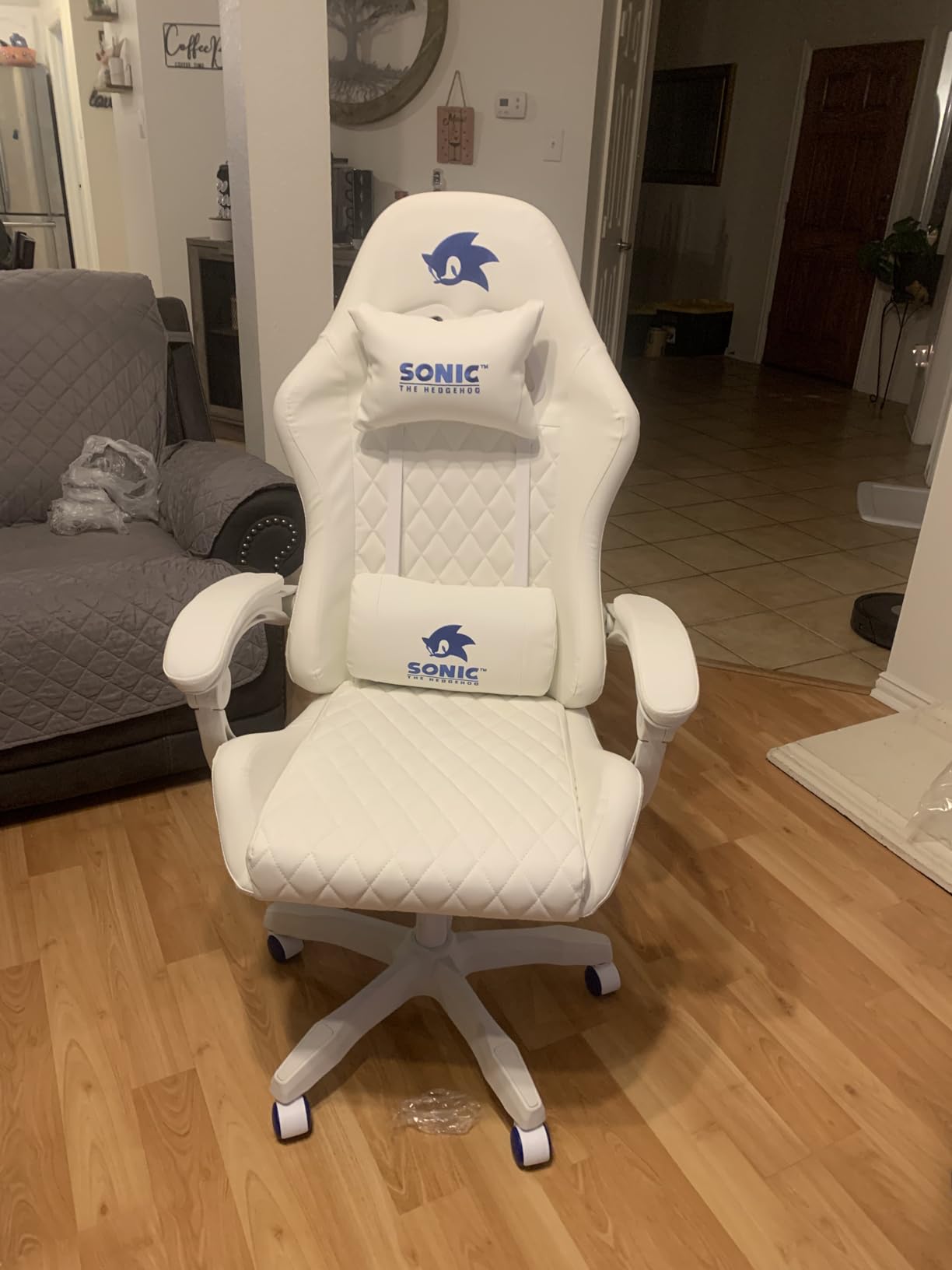 $25/mo - Finance Sonic the Hedgehog Gaming Chair - Premium PU Leather ...