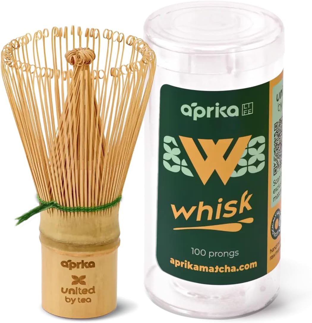 Amazon.com: Bamboo Whisk (Chasen) and Hooked Bamboo Scoop (Chashaku ...