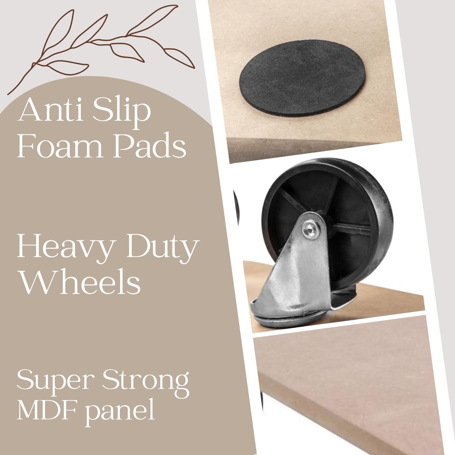 Heavy Duty Dolly Moving Dolly Furniture Skate Wheeled Platform ...