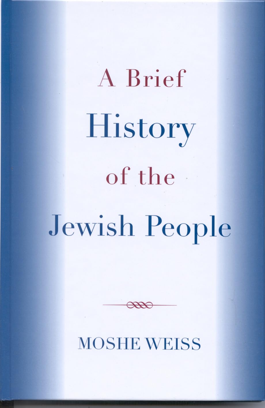 A Brief History of the Jewish People: Weiss, Moshe: 9780742544024 ...
