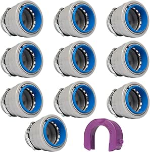 QuickFitting 1 inch Junction Box Connector | Push Install PVC ...