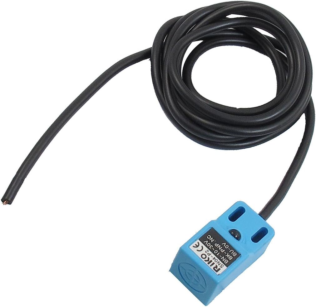 uxcell SN04-P2 PNP NC 4mm Inductive Proximity Sensor Switch DC 3 Wire ...