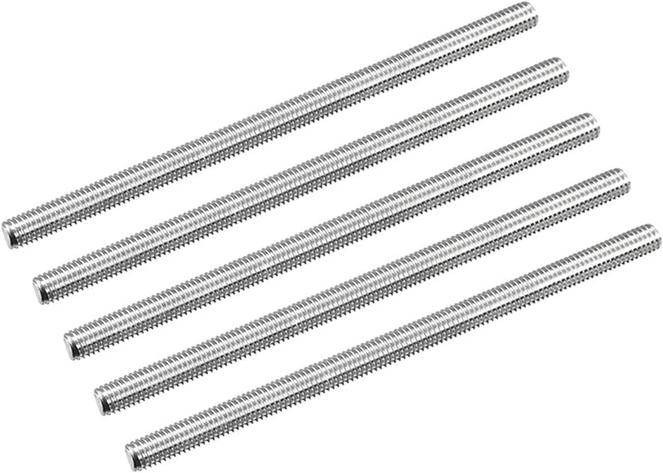 Amazon.com: CREAP 4pcs/lot Stainless Steel Full Thread Rod Threaded Bar ...