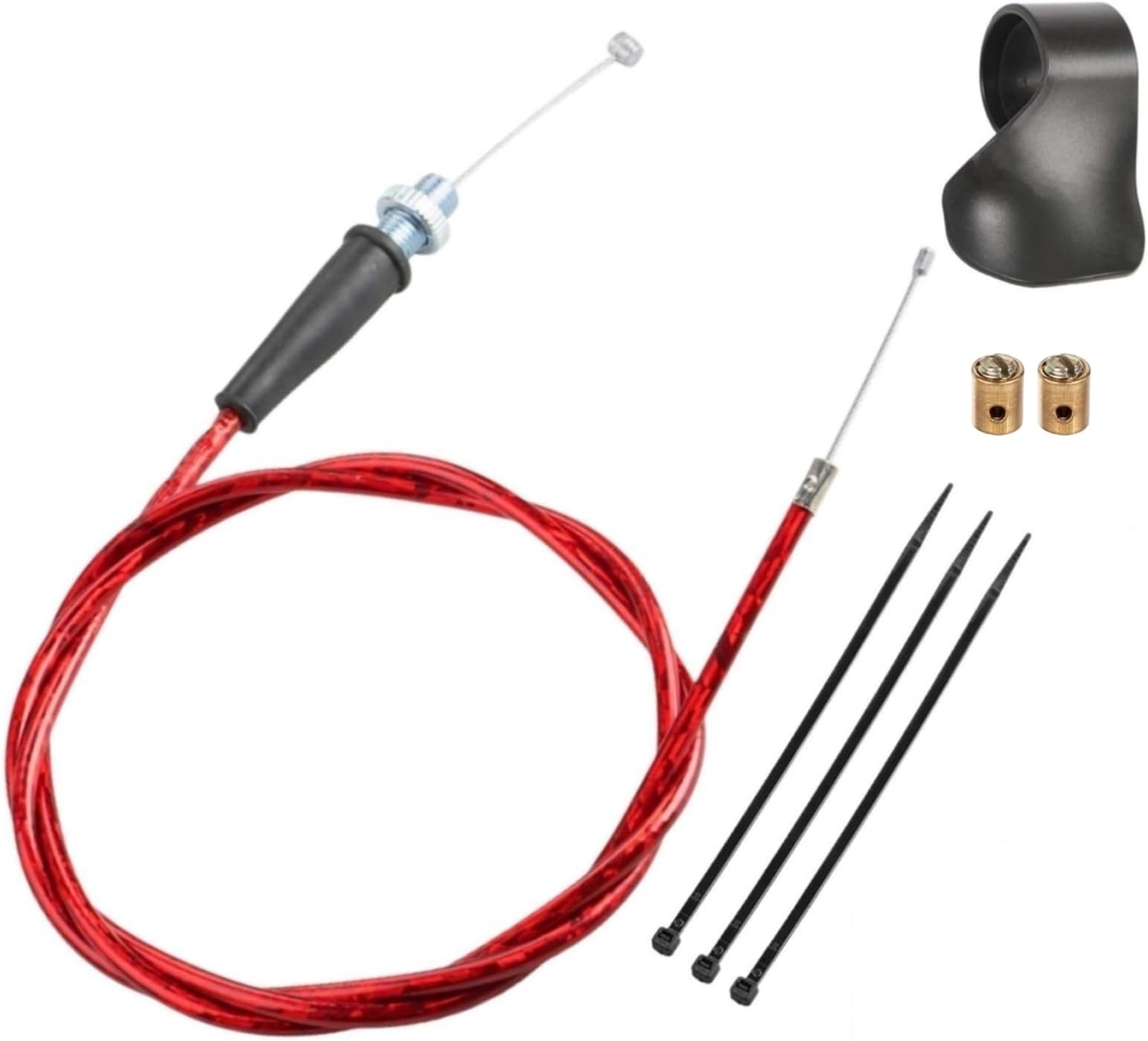 Amazon.com: 71" Throttle Cable for Go cart 212 throttle cable Kit Go ...