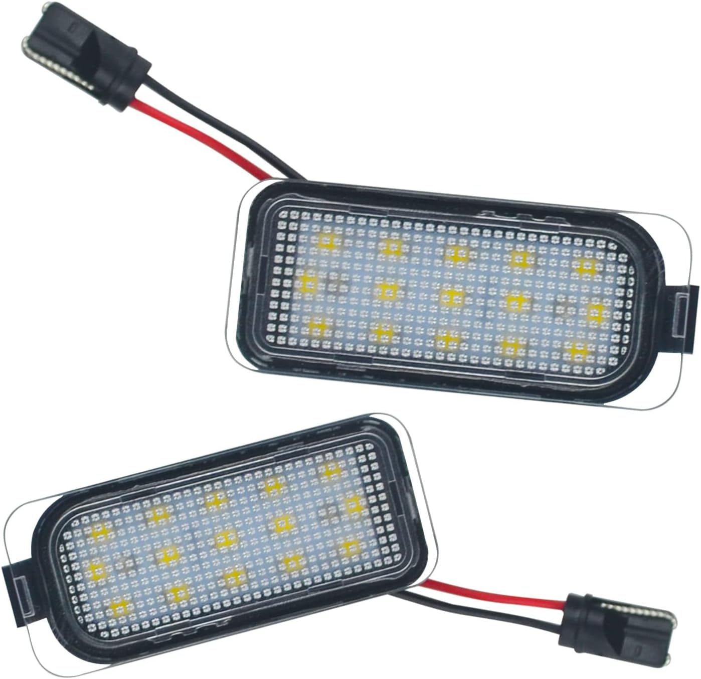 CDIYTOOL 2Pcs SMD 18 LED License Plate Light, Number Plate Light for F ...