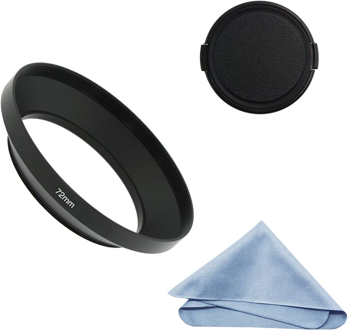 Amazon.com : 72mm Lens Hood Universal Collapsible Lens Sun Shade Hood ...