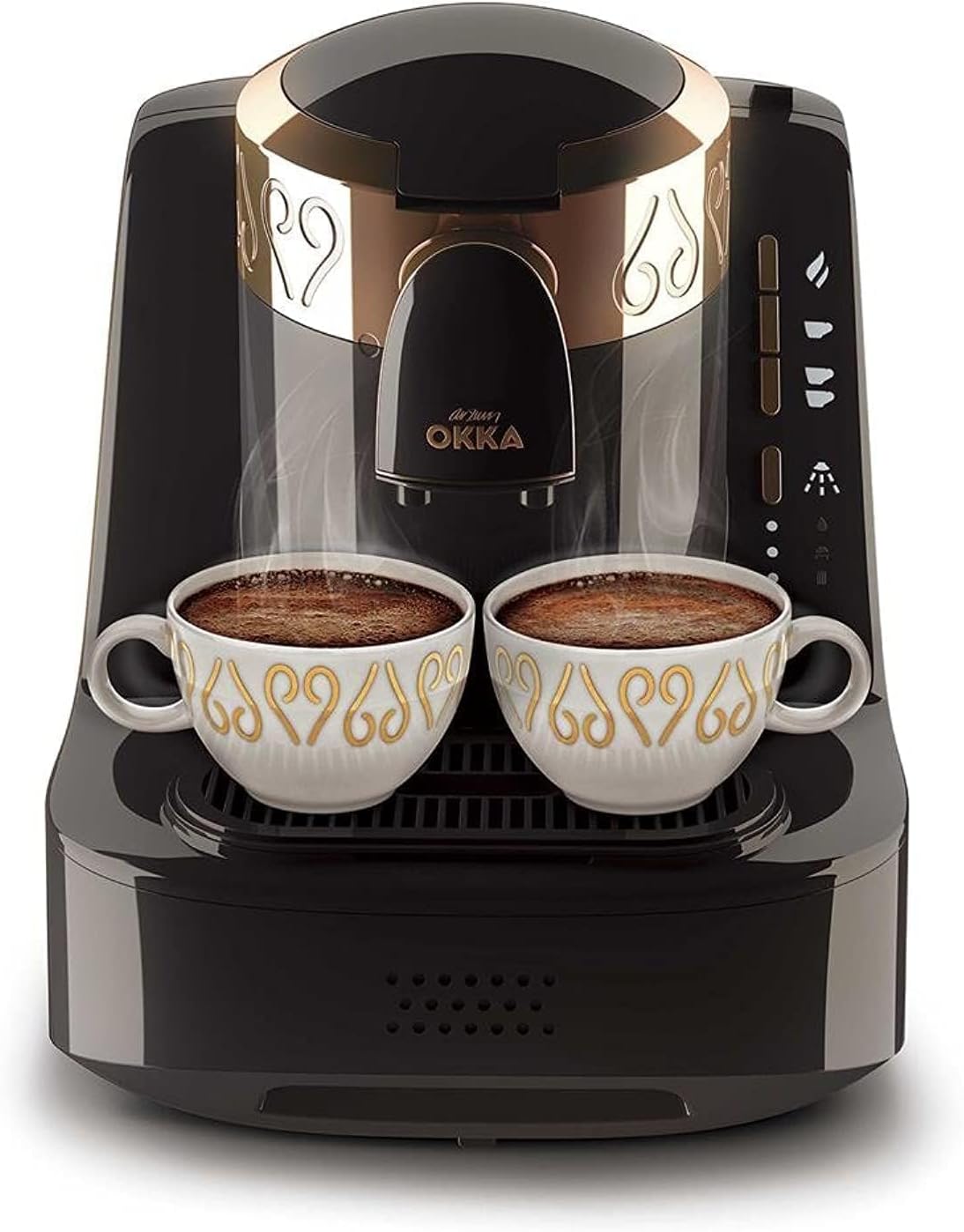 Arzum Okka - Turkish Coffee Machine - Black/Copper - OK001: Buy Online ...