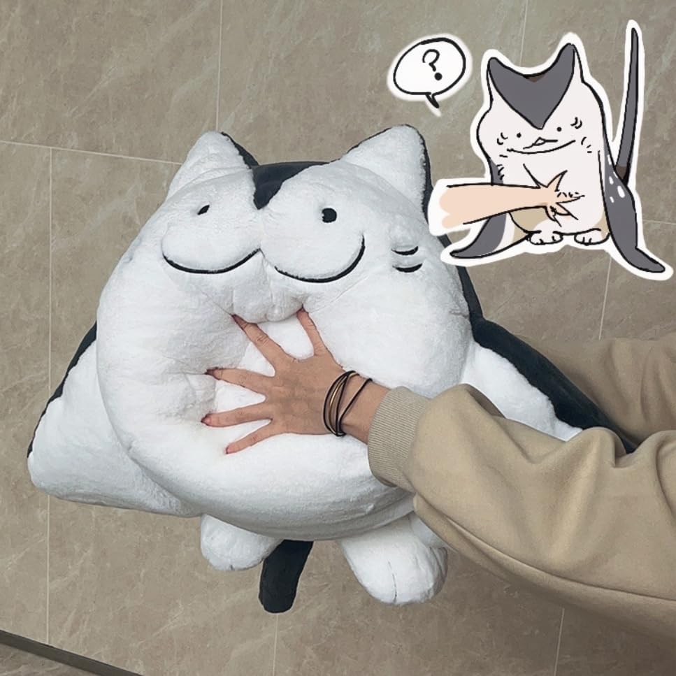 El animal de peluche original Ray Meow, Ray & Cat súper esponjoso (35.4 ...