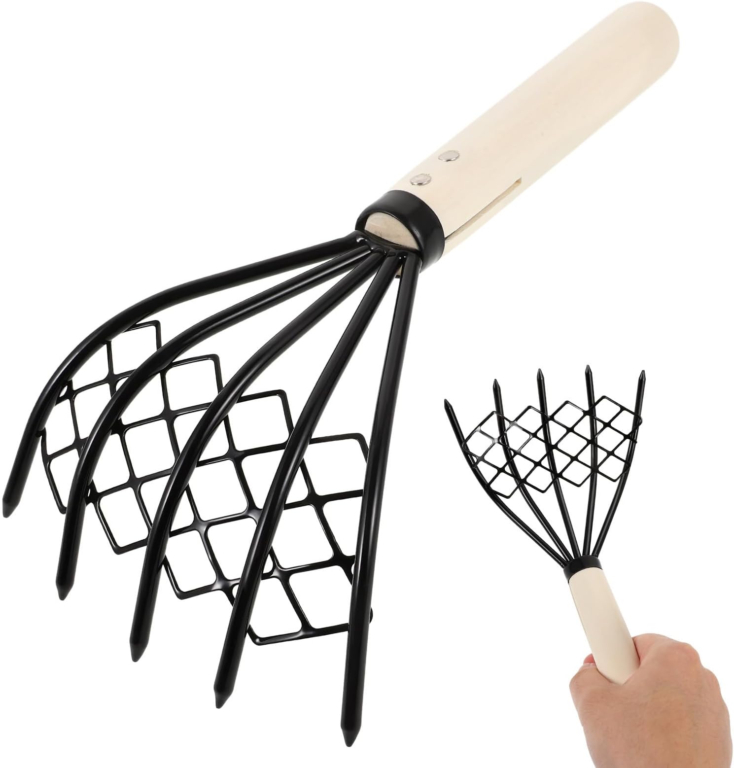 Amazon.com : Senkichi Ninja 4-tine Rake for clam digging (Japan Import ...